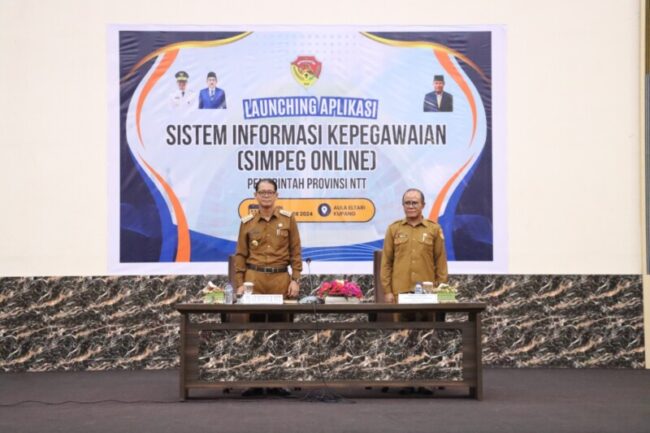 Demi Efisiensi Percepatan Manajemen Kepegawaian, Pj. Guberbur Luncurkan ...